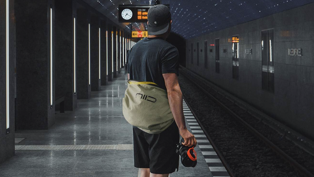 NIID|Sling Backpack|Mens bag|Sling chest bag|Kickstarter funded bags